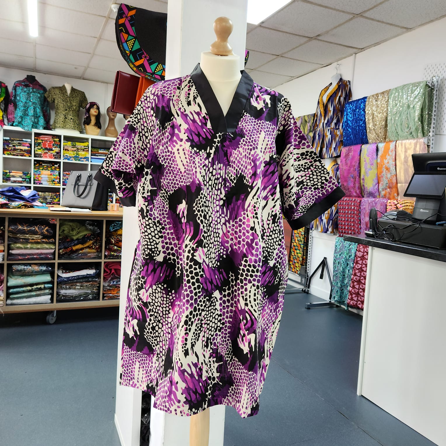 Plus Size Maxi BuBu Top - Multi (Copy) - House of Prints